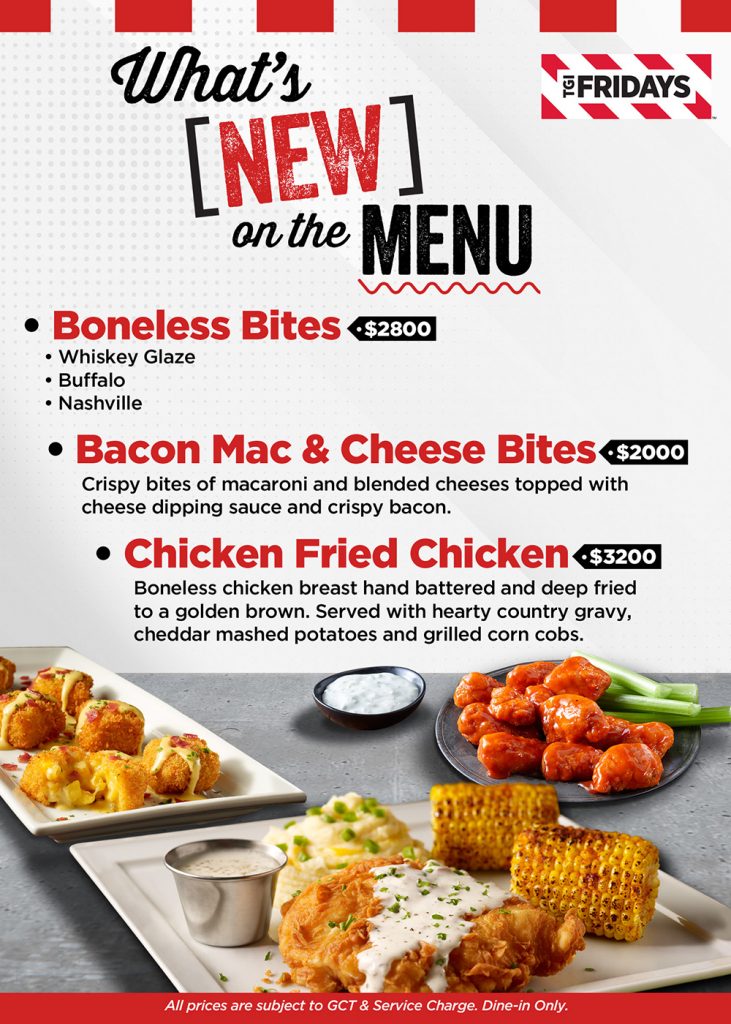 What's NEW on the MENU